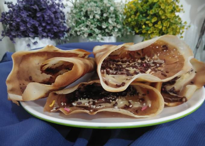 Resep Crepes Teflon oleh Mamah Aura - Cookpad