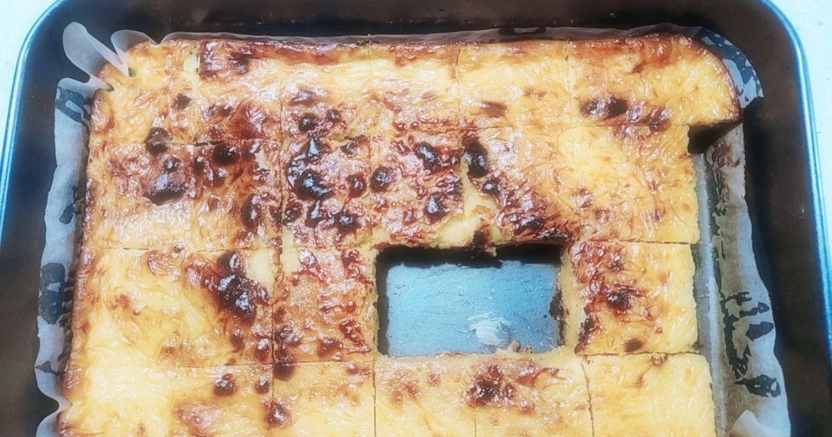 Resep Cassava Cake oleh Olivia Kitchen - Cookpad