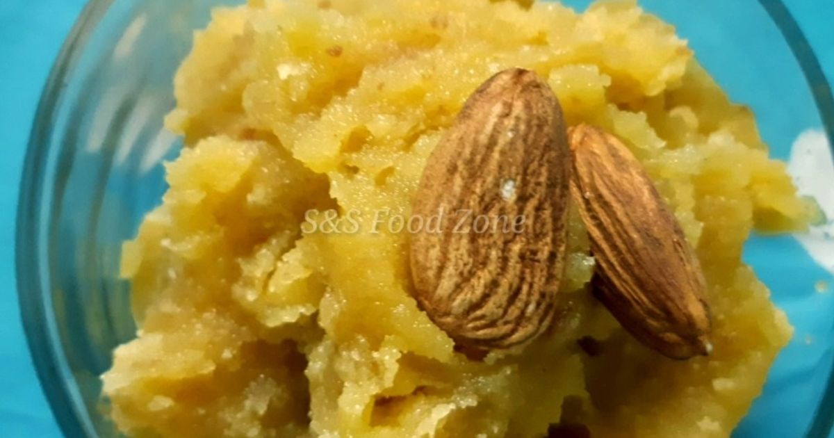 बादाम का हलवा (Badam Ka Halwa Recipe In Hindi) रेसिपी बनाने की विधि in ...