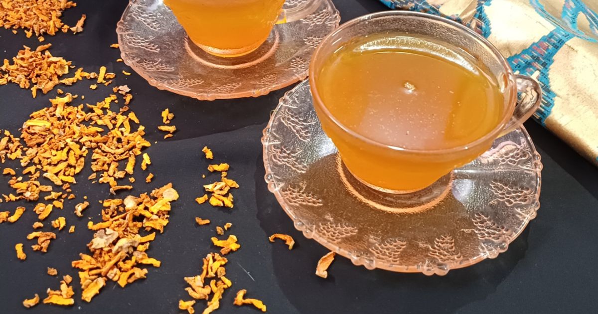 Sun Dried Raw Turmeric Tea Recipe by ZMA - Cookpad