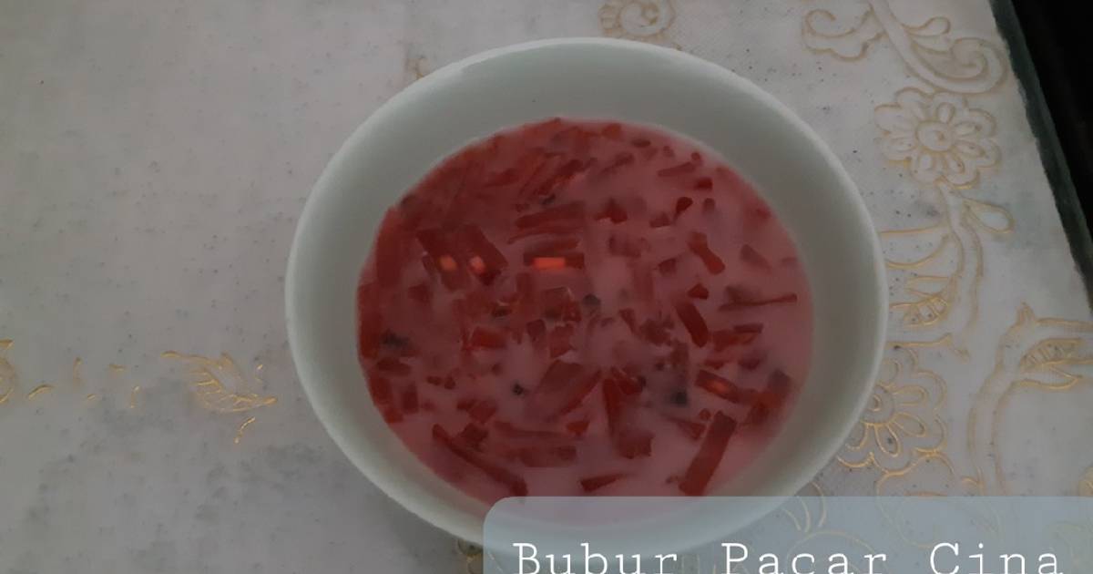 Resep Bubur Pacar Cina oleh Gweny Rahayu - Cookpad