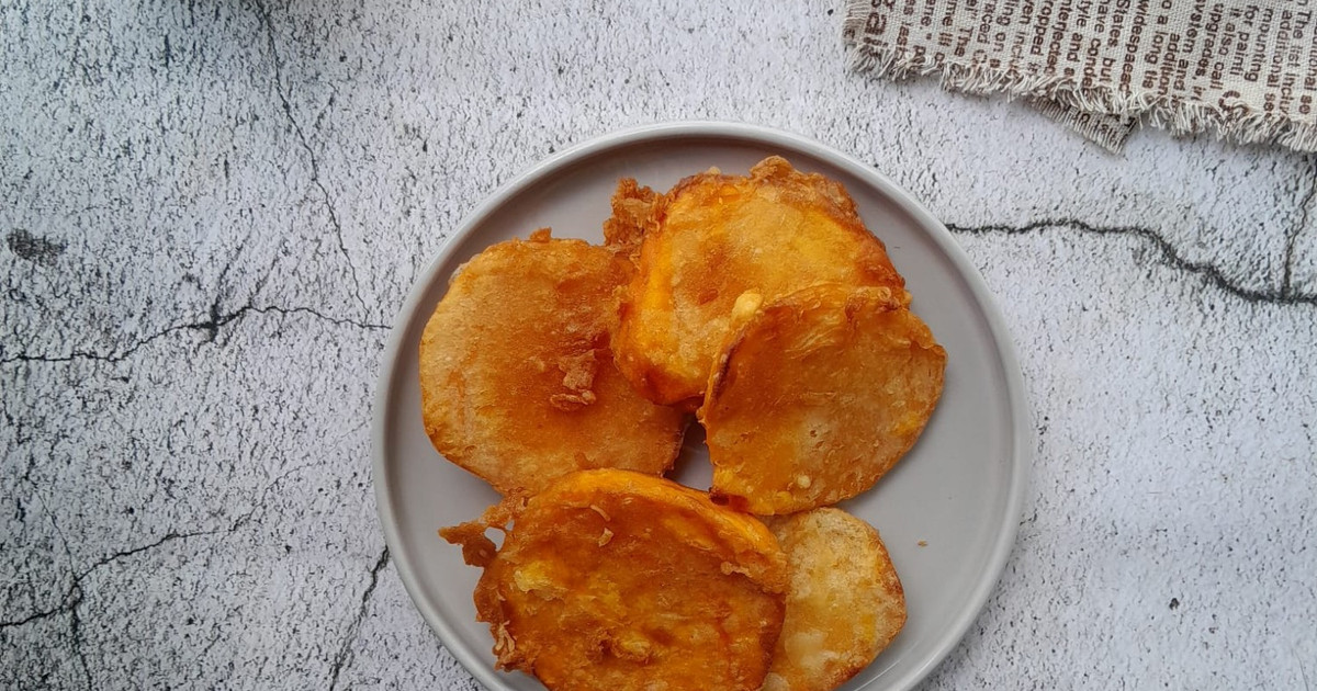 Resep Goreng Ubi Jalar oleh Iddiyah Alkarni Gema - Cookpad
