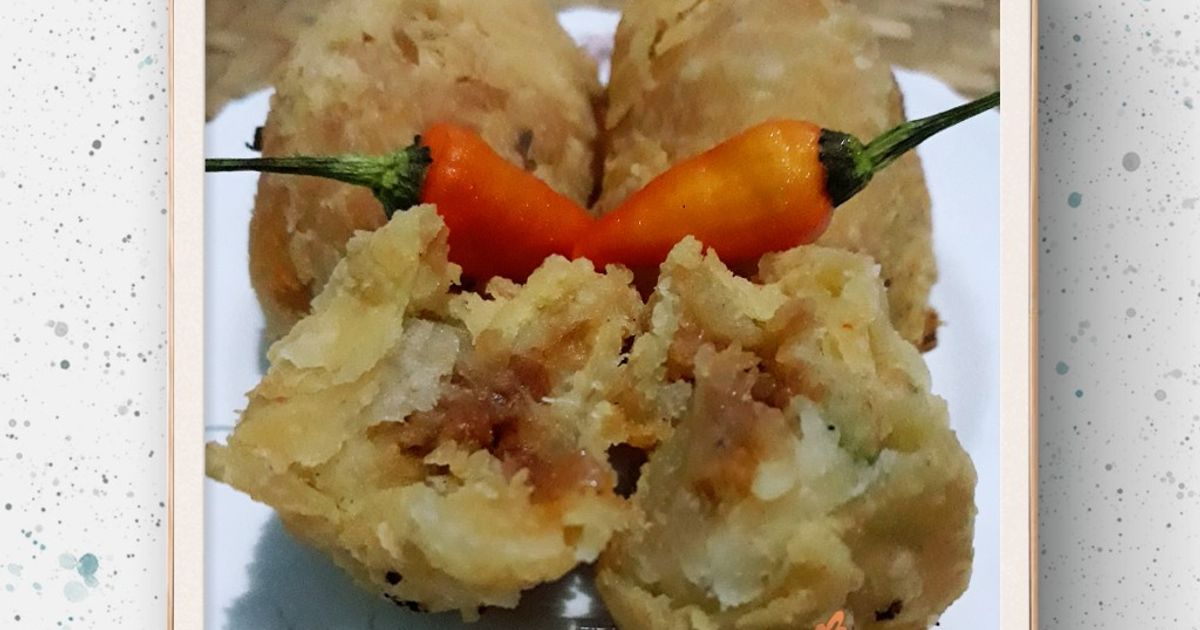 Resep kroket singkong daging sapi rumahan enak dan mudah - Cookpad