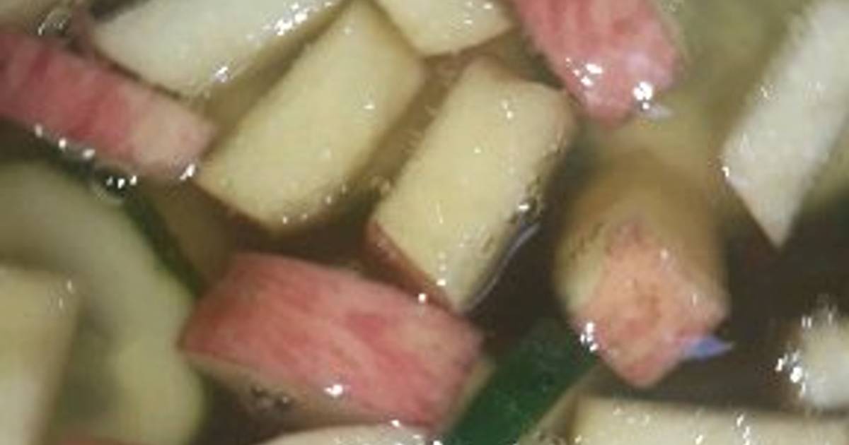 15 resep infused water timun plus apel enak dan mudah - Cookpad