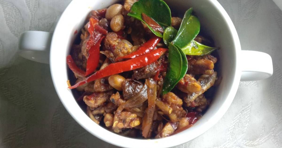 Resep Tempe Teri kacang Pedas Manis oleh Friskha Simanjuntak - Cookpad