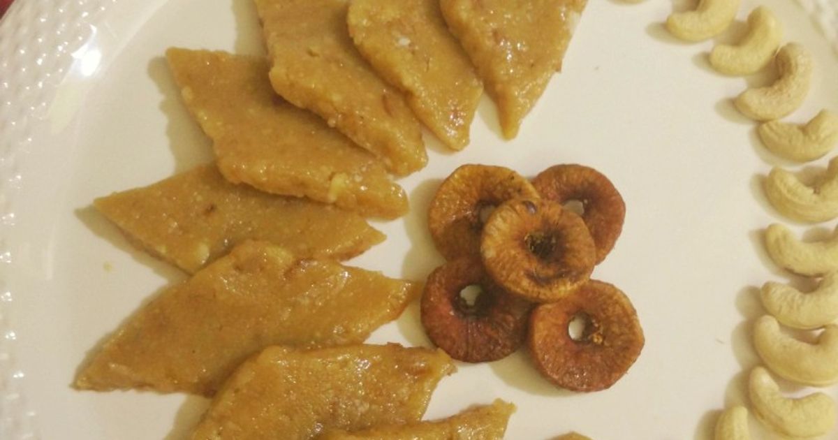 Kaju And Anjir Katli Recipe by Tanushri Paul - Cookpad
