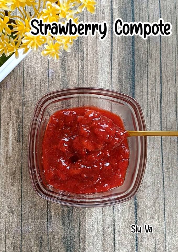 Resep Strawberry Compote oleh Camelia Siu Va - Cookpad
