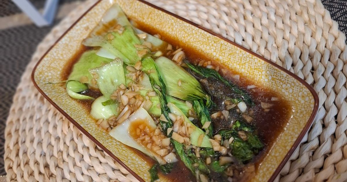 Resipi Sayur Pak Choi Sos Tiram oleh Ainfaha99 - Cookpad
