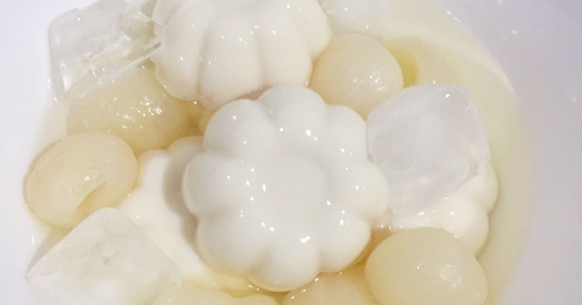 Resep Pudding Almond Longan oleh Dapoer Eugenia - Cookpad