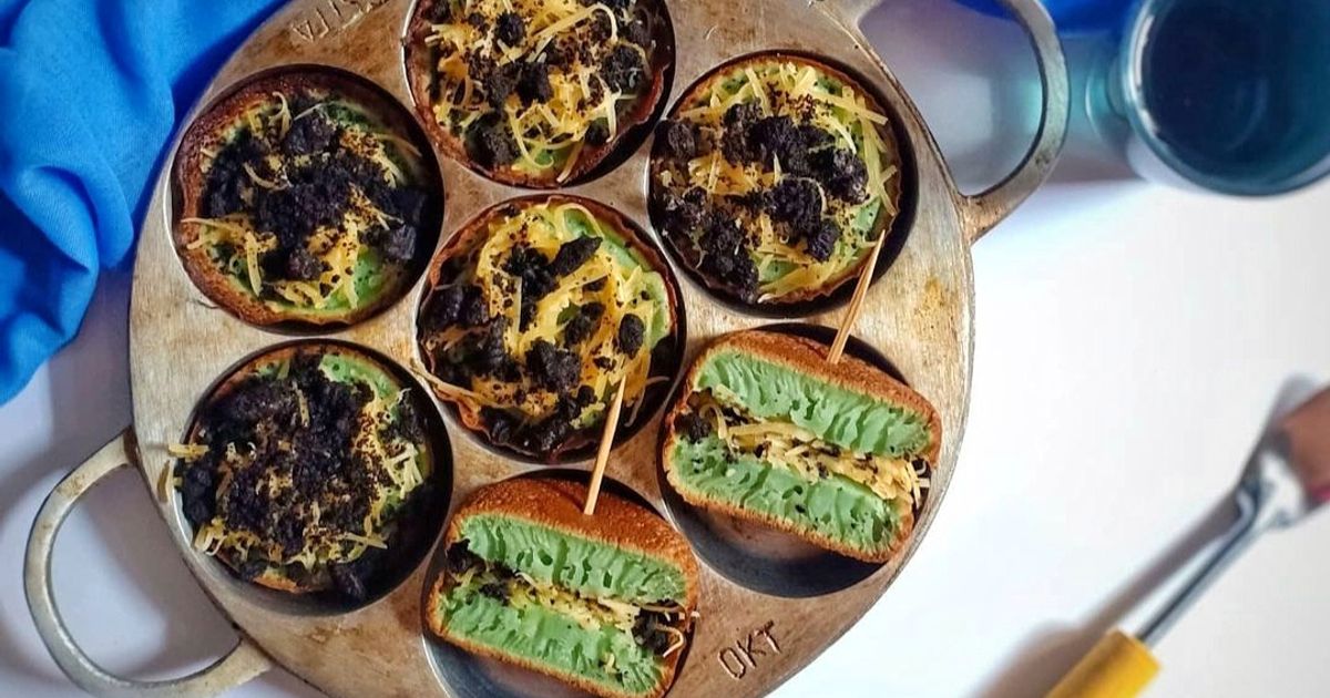 Resep Martabak Imut Bunga Telang oleh Oknisa Carolina - Cookpad