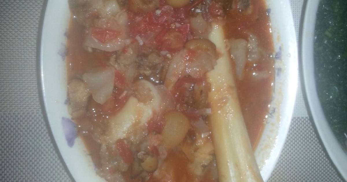 Cow foot stew Recipe by Mamake Quincy - Cookpad