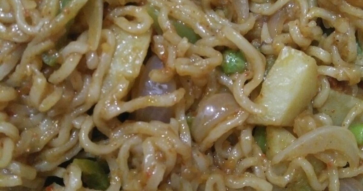 Fried Masala Maggi Recipe by Princy - Cookpad
