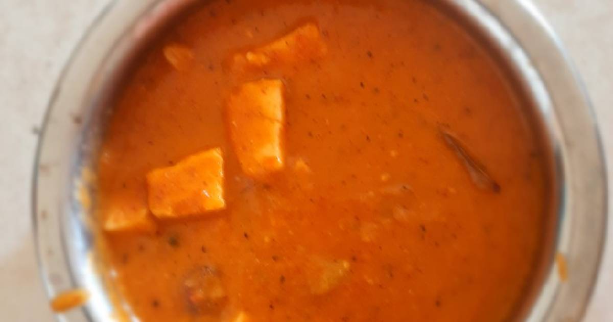 Paneer Butter Masala Recipe by Padmapriyanga Sundar - Cookpad
