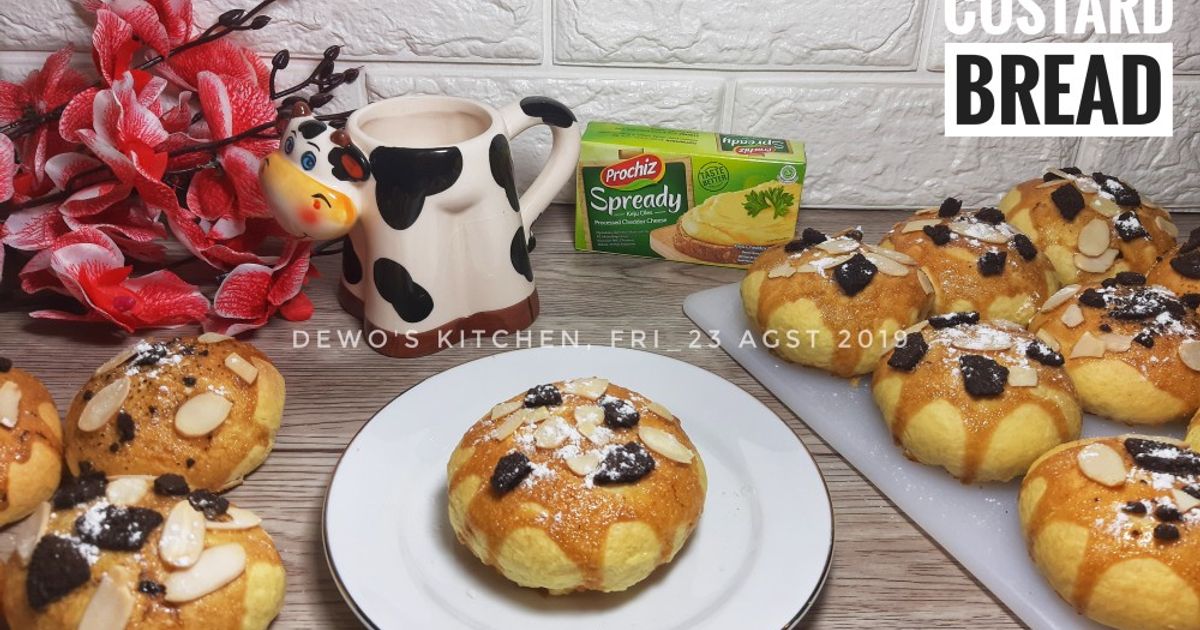 Resep Coffe Oreo Custard Bread oleh Dewo Saputro Dewi Heru (Dewo'S ...