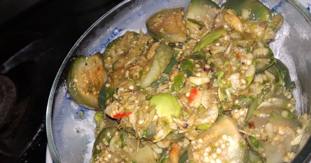 32 resep terong bulat rebon enak dan mudah - Cookpad