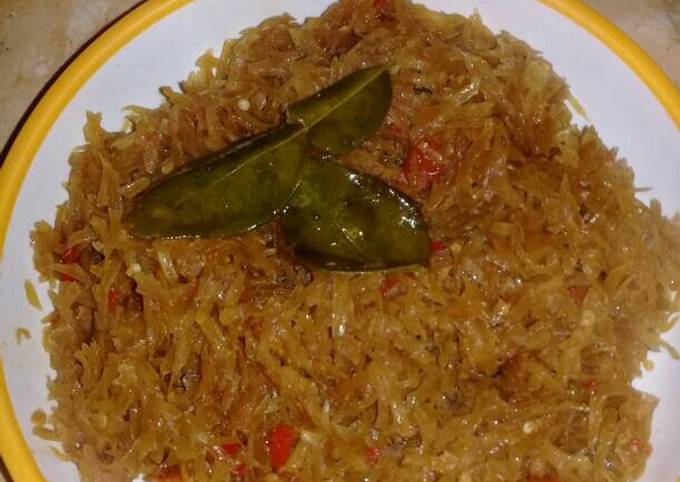 Resep Oseng pepaya muda oleh nasika - Cookpad