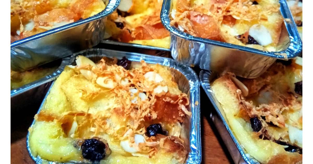 Resep Bread Pudding a.k.a Pudding Roti Tawar oleh Rifah - Cookpad