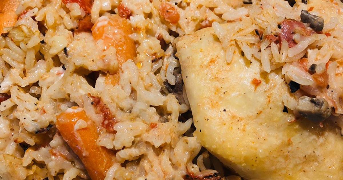 Chicken, Carrot and Rice Bake Recipe by Crock Pot Girl 🤡 - Cookpad