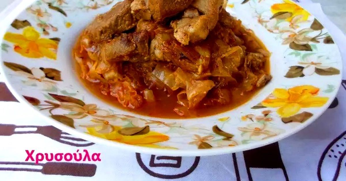 χοιρινο κοκκινιστο Σπιτικές συνταγές - Cookpad