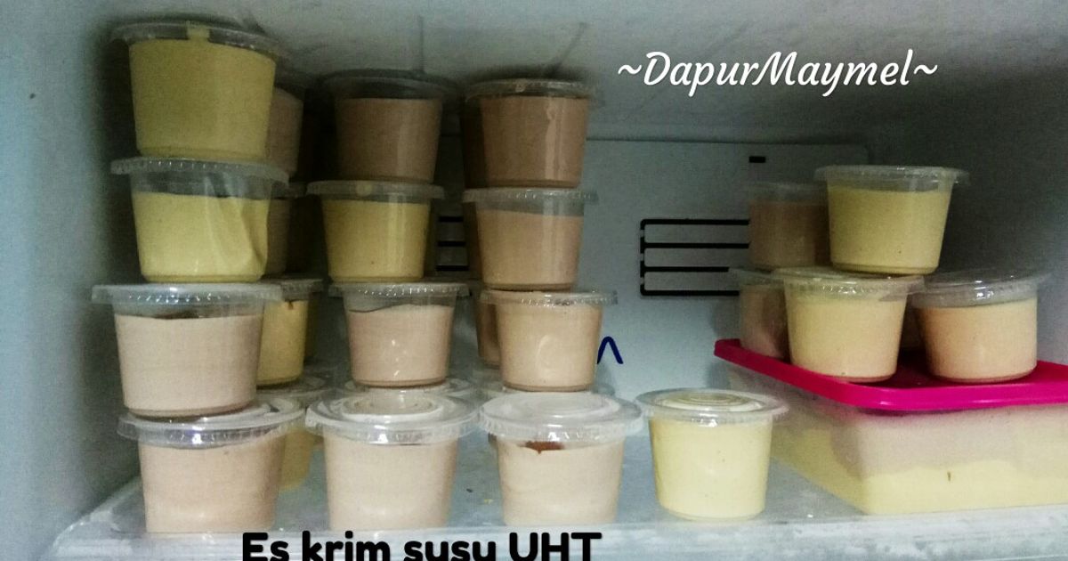 Resep Es Krim Susu Uht oleh Dapur MayMel - Cookpad