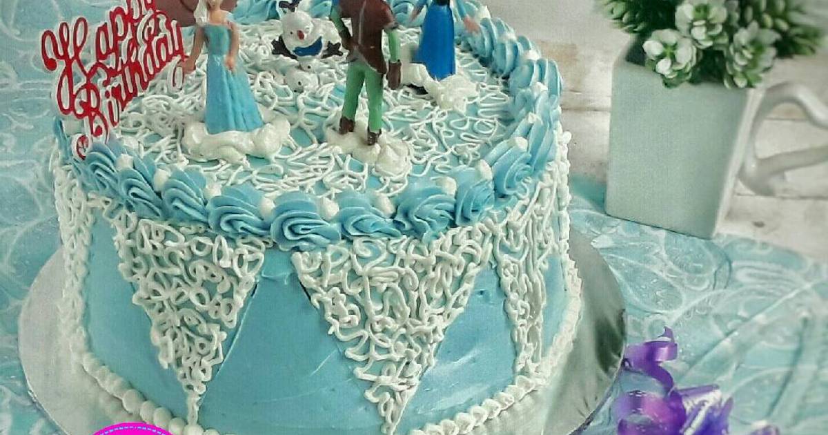 414 resep cake ultah frozen enak dan mudah - Cookpad