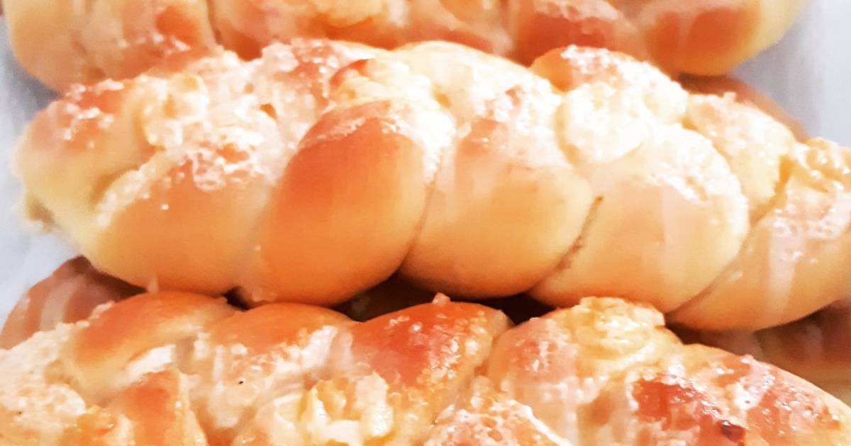 Resep Roti Kepang Susu oleh Gek Khun (GK) - Cookpad