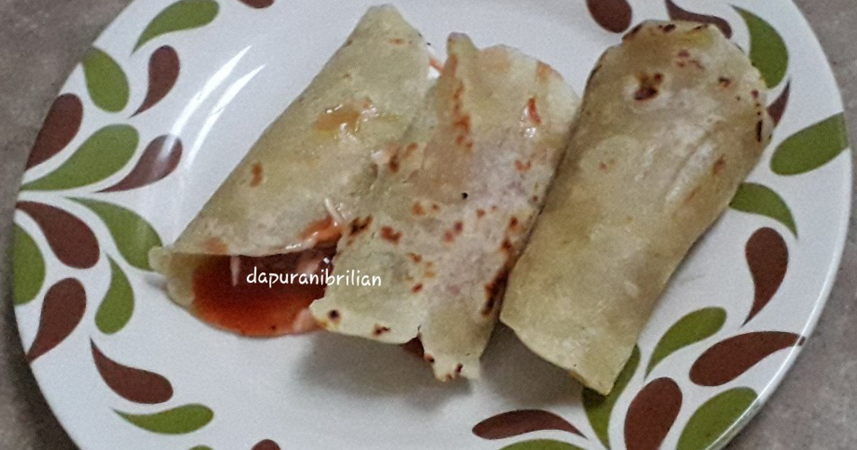 Resep Kulit Kebab(tortila) Homemade Enak Antiribet oleh Ani Brilian ...