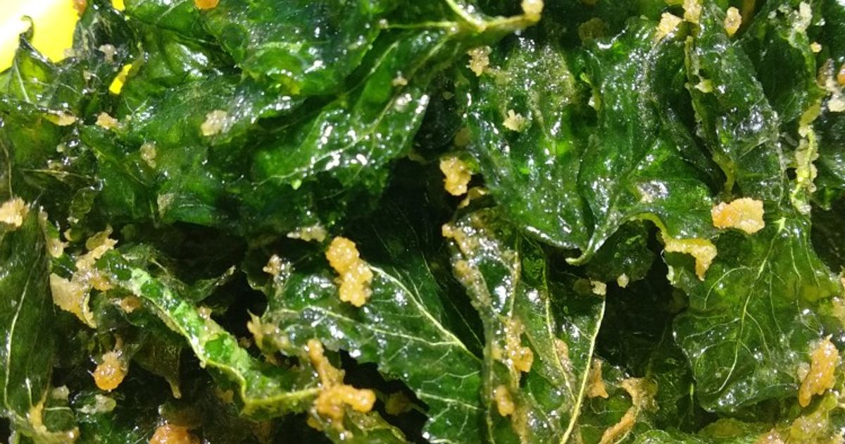 Resep Bayam Crispy (Coba Bikin Ala Yoshinoya) oleh Pyonk - Cookpad
