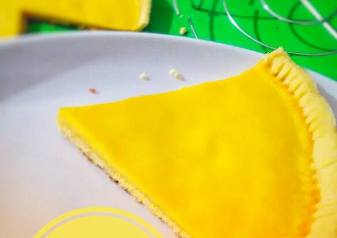 Resep Pie teflon labu kuning "eggless,simple,kilat"D 26cm oleh Umm.Fath ...