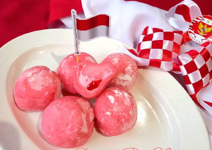 Resep Mochi Ice Cream Strawberry Oleh Unis Shodiqin Cookpad