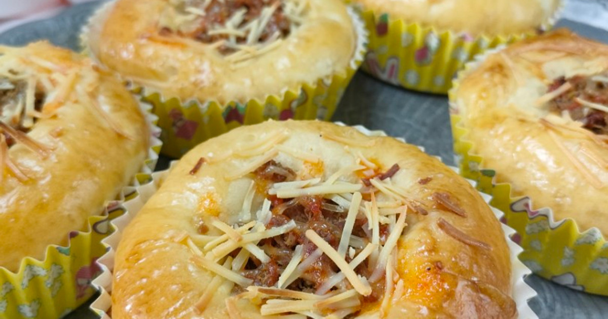 Resep roti isi daging empuk: Lezat & mudah dibuat