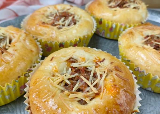 Resep Roti Isi Rendang Daging 907 Oleh Ati Agus Sapto Moms Firza