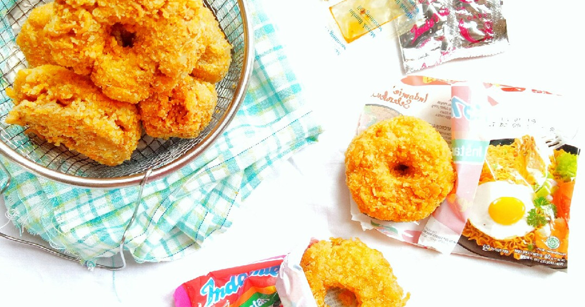 Resep Donat Indomie Goreng oleh Clara Ayu Destira Heplin - Cookpad