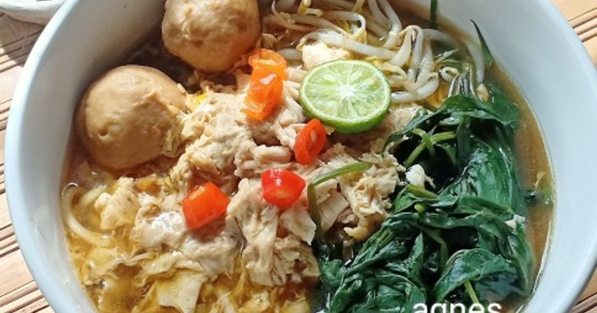 Resep Lomie Kangkung Bandung oleh Agnes エミリア 💕 - Cookpad
