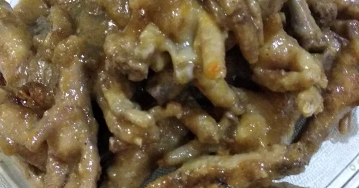 Resep Ceker Ayam Embes Embes oleh Yuniar Arini Susana - Cookpad