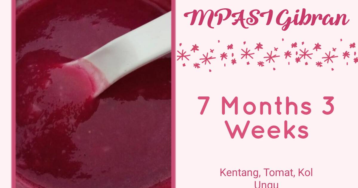 29 resep menu mpasi kol merah enak dan mudah - Cookpad