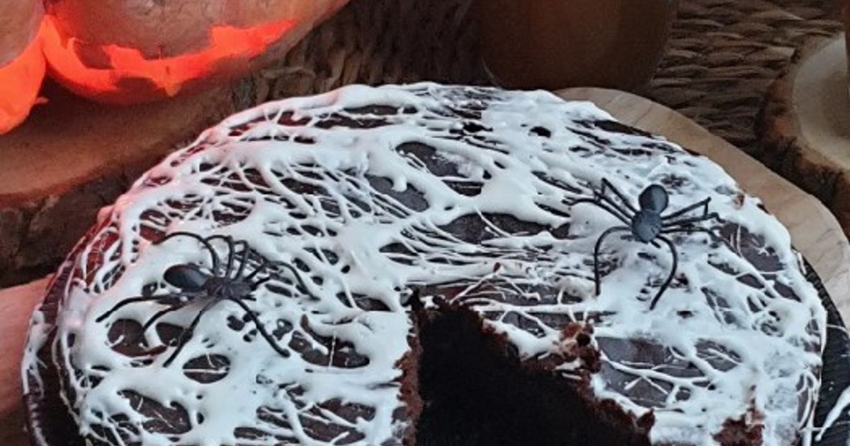 Mon Gâteau Toile D'araignées D'halloween 🕷🕷 de Cécile Isabelle - Cookpad