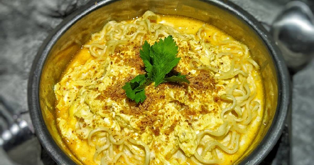 Resep Mie Instan Kuah Susu oleh Mak Riska - Cookpad
