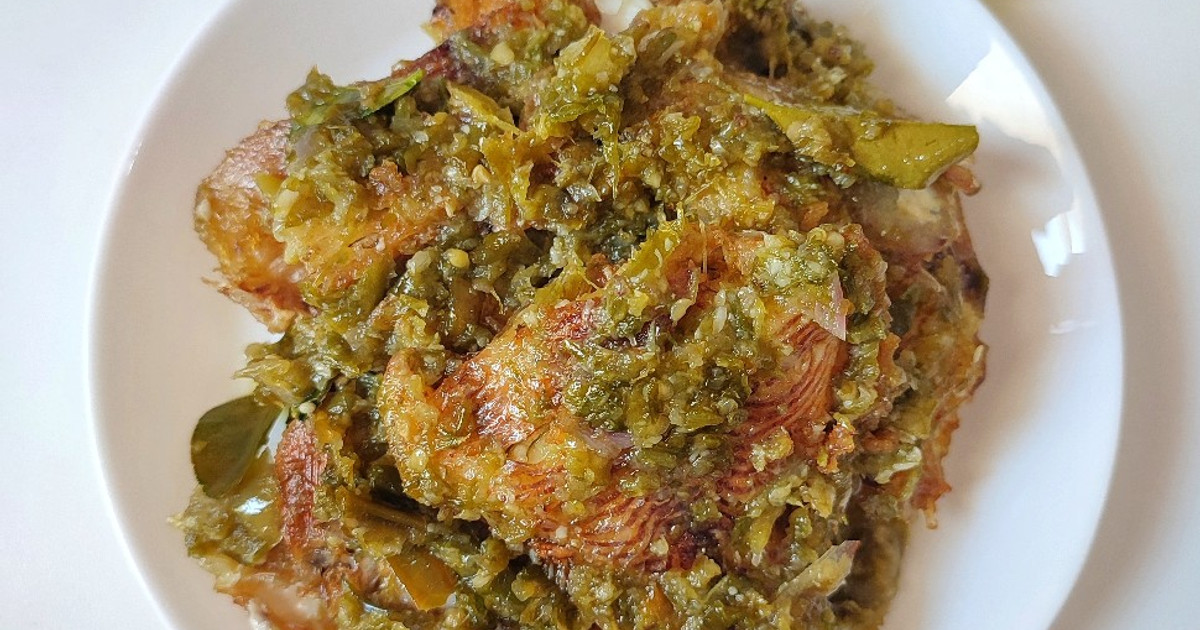 Resep Ikan Nila Cabe Ijo oleh Rahayu Sartika Br. Sembiring - Cookpad