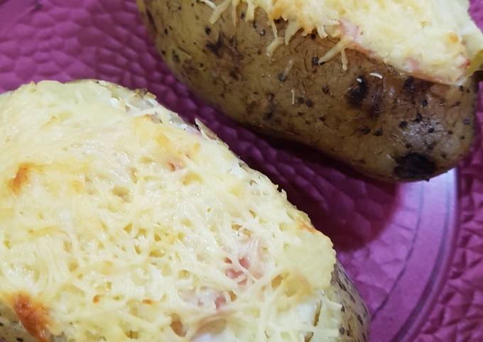 Papas rellenas Receta de Yami Papavero- Cookpad