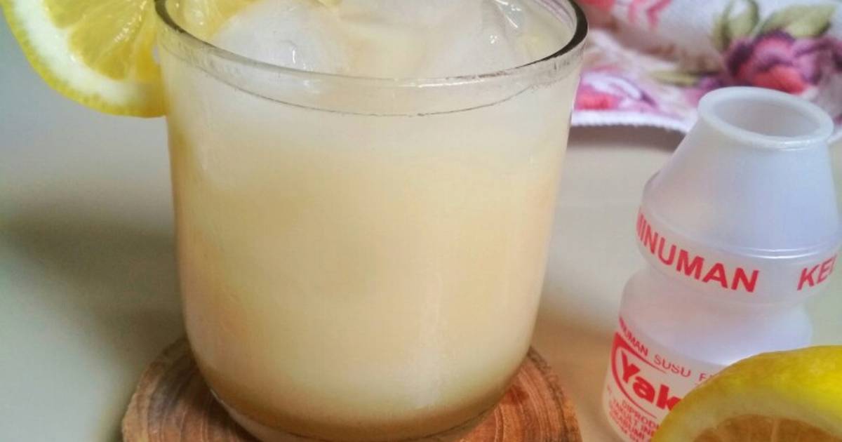 Resep Lemon Yakult Ice oleh Merinda WS - Cookpad