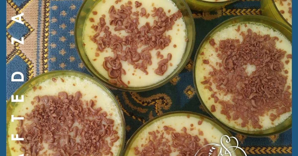 Vanilla Milk Jelly Recipe by Aashiya Daiya - Cookpad