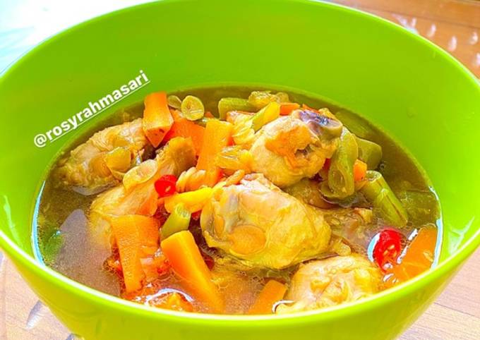 Resep Asem-asem Ayam Segar oleh RR - Cookpad