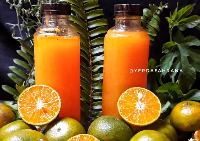 Resep Syrup Jeruk Peras 예르다🍊 oleh Yerda Fahrana 예르다 파흐라나 - Cookpad