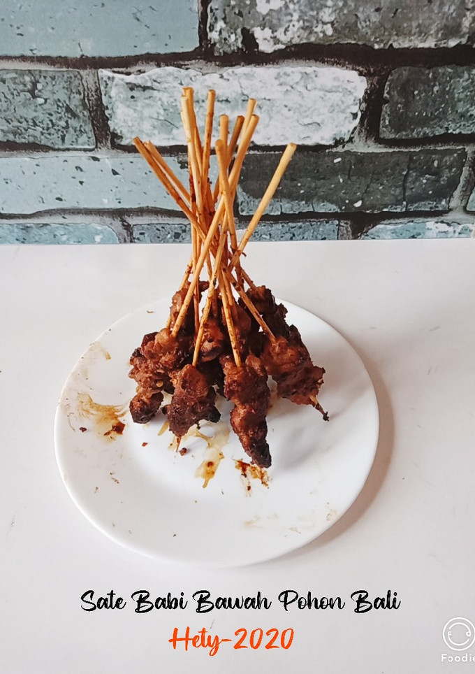 Resep Sate Babi Pohon Ala Bali (Sate Babi Pedas Manis) oleh Hety ...