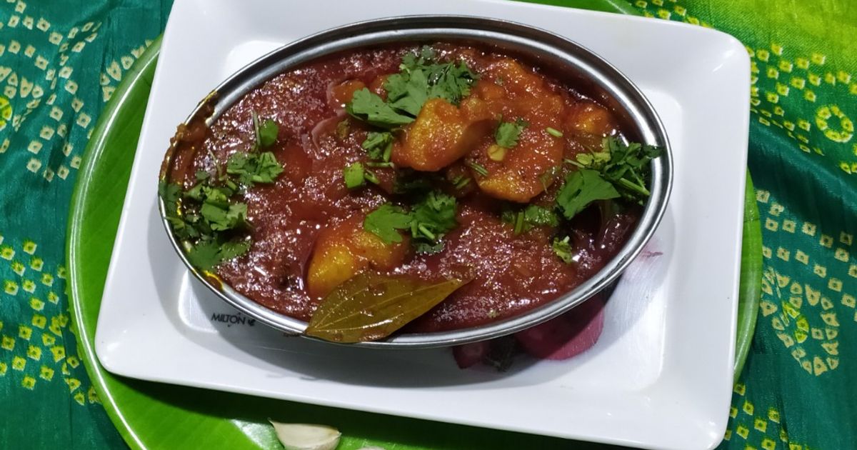 Lasaniya Bataka Sabji Recipe by pinal Patel - Cookpad