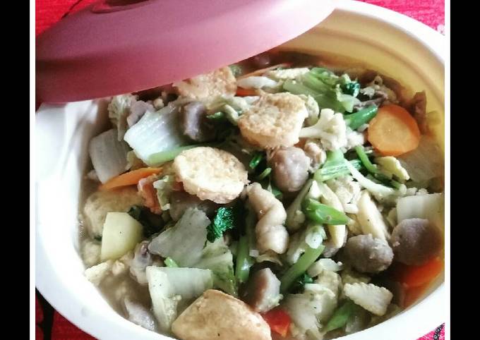 Resep Sapo Tahu Capcay oleh Thia Kusuma - Cookpad