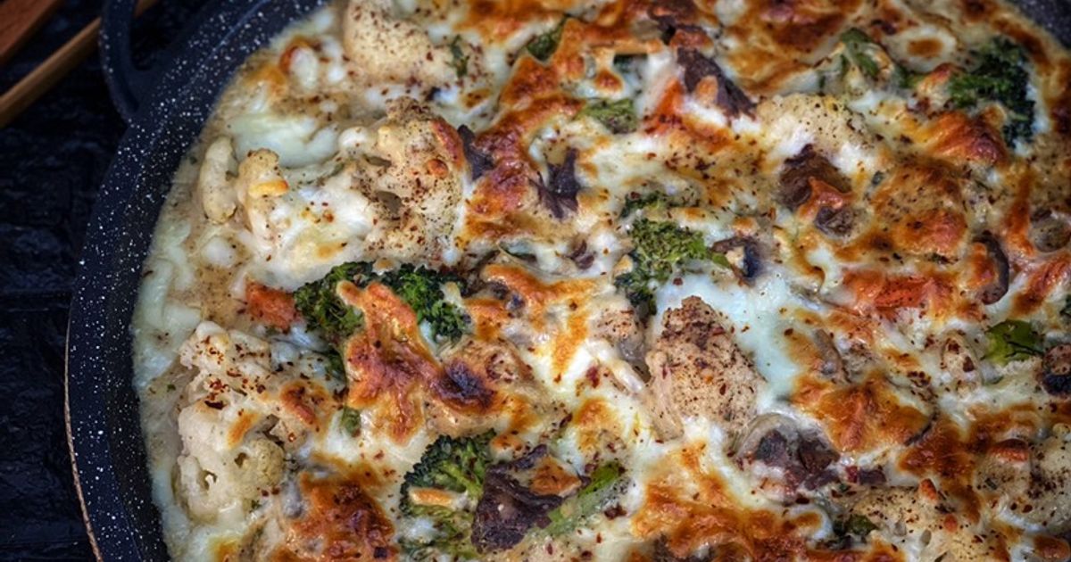 طريقة عمل صينية الخضار بالبشاميل بالفرن على اصولها بطريقة سهلة وسريعة ...