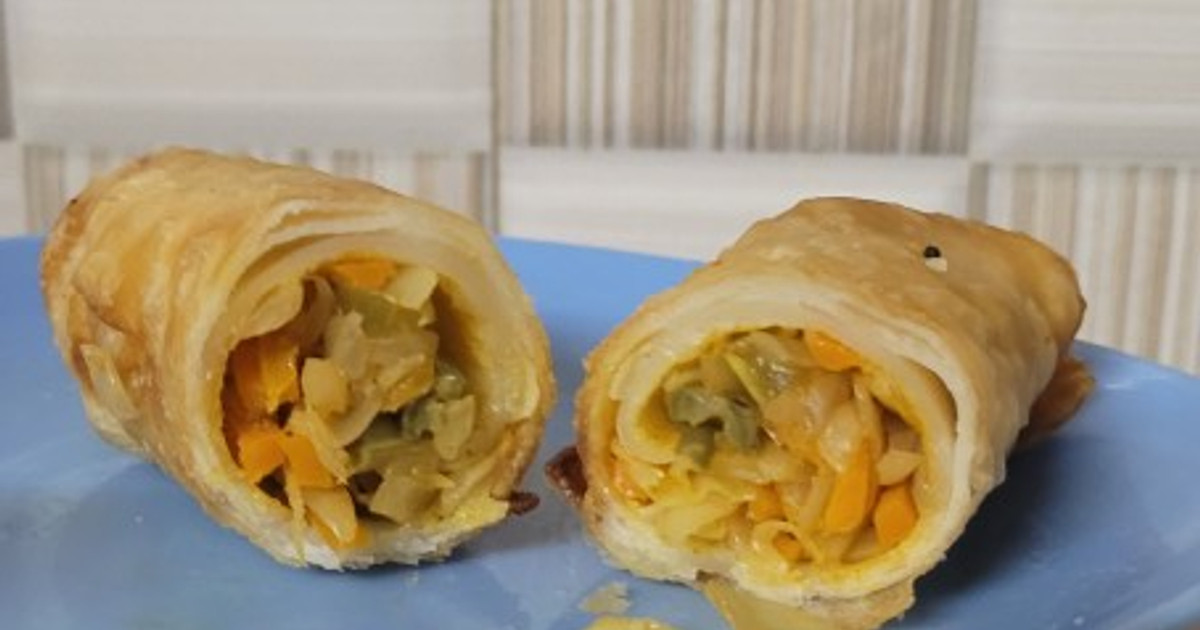 Veg Spring Roll Recipe by Maria Emmanuel - Cookpad