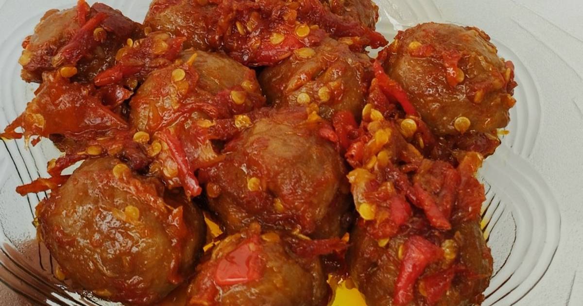 1.205 resep bakso mercon mrica enak dan mudah - Cookpad